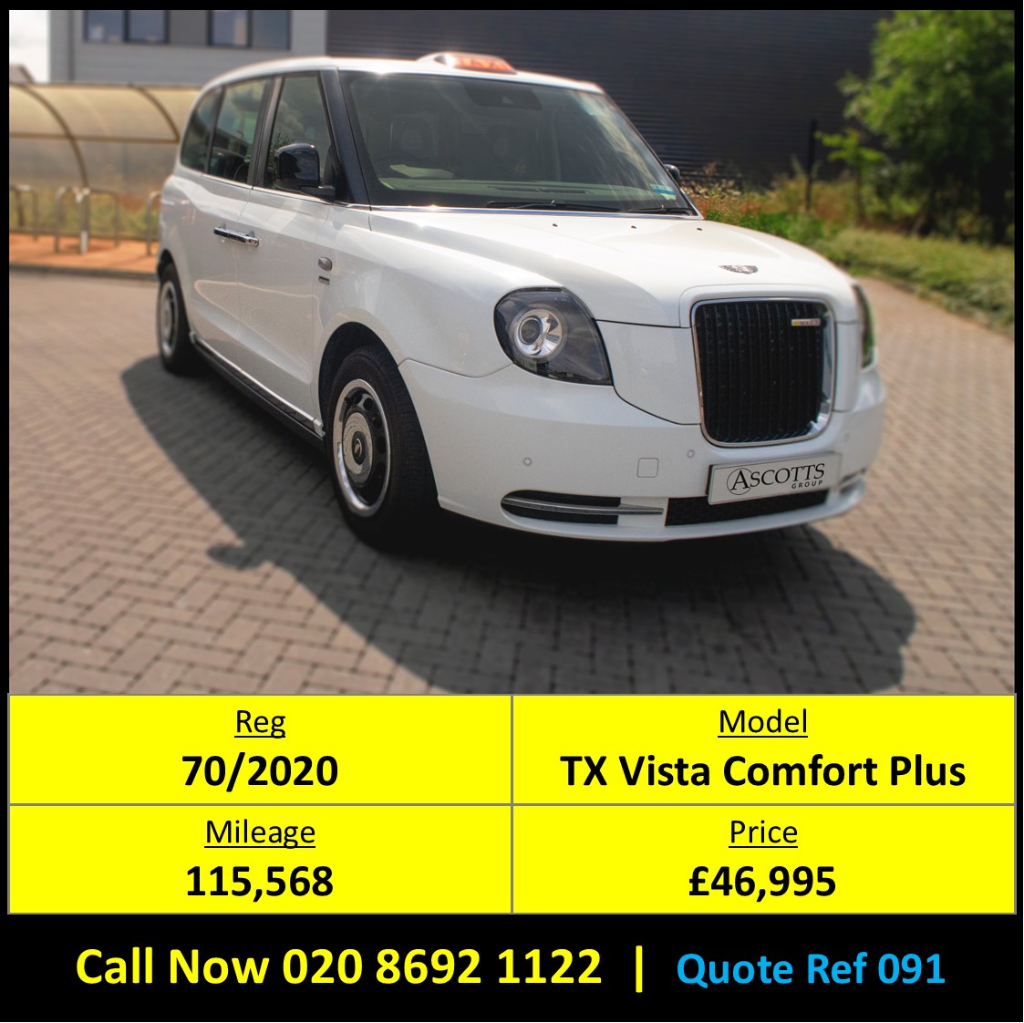 Used Taxis - Ascotts