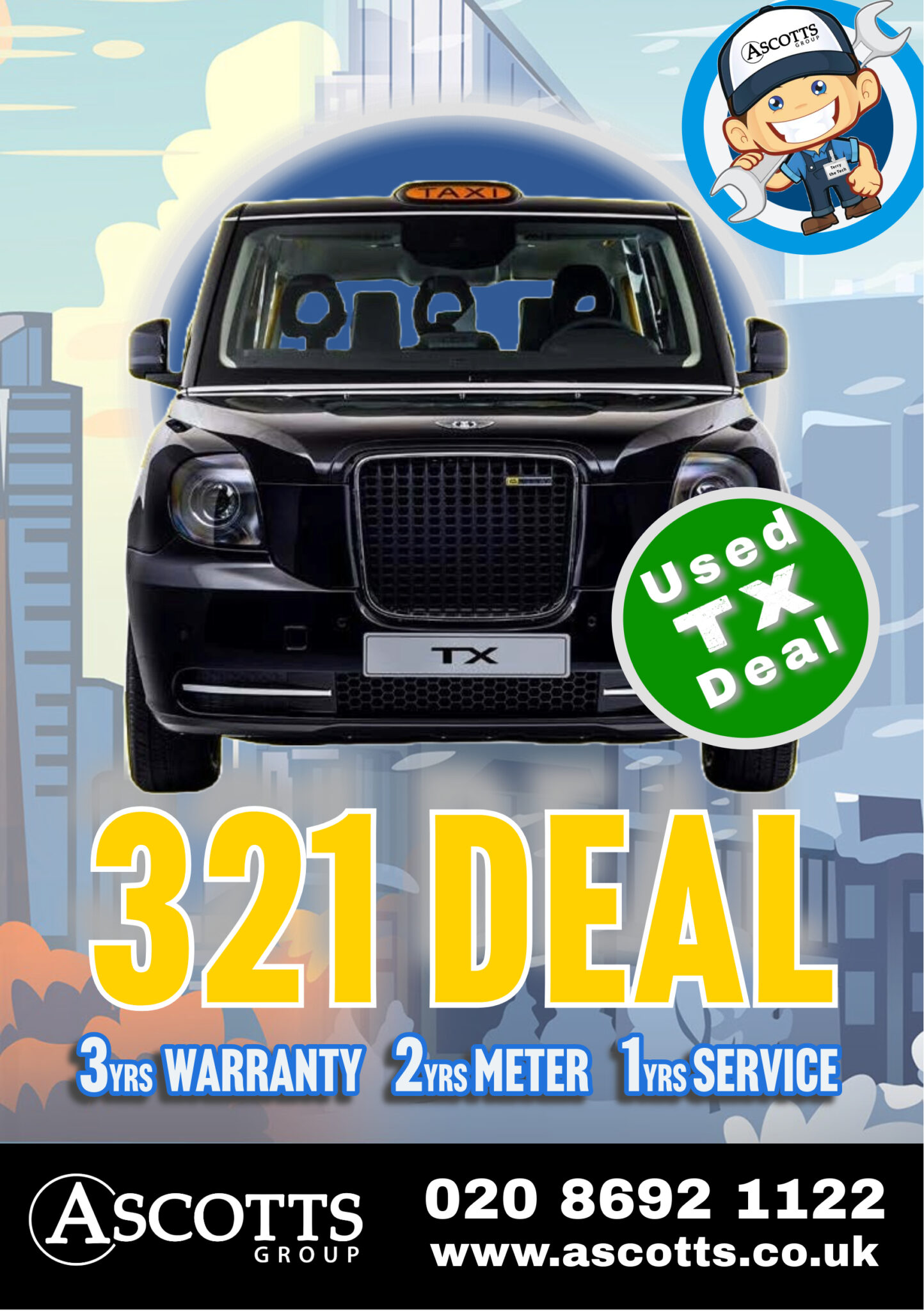 Used Taxis - Ascotts